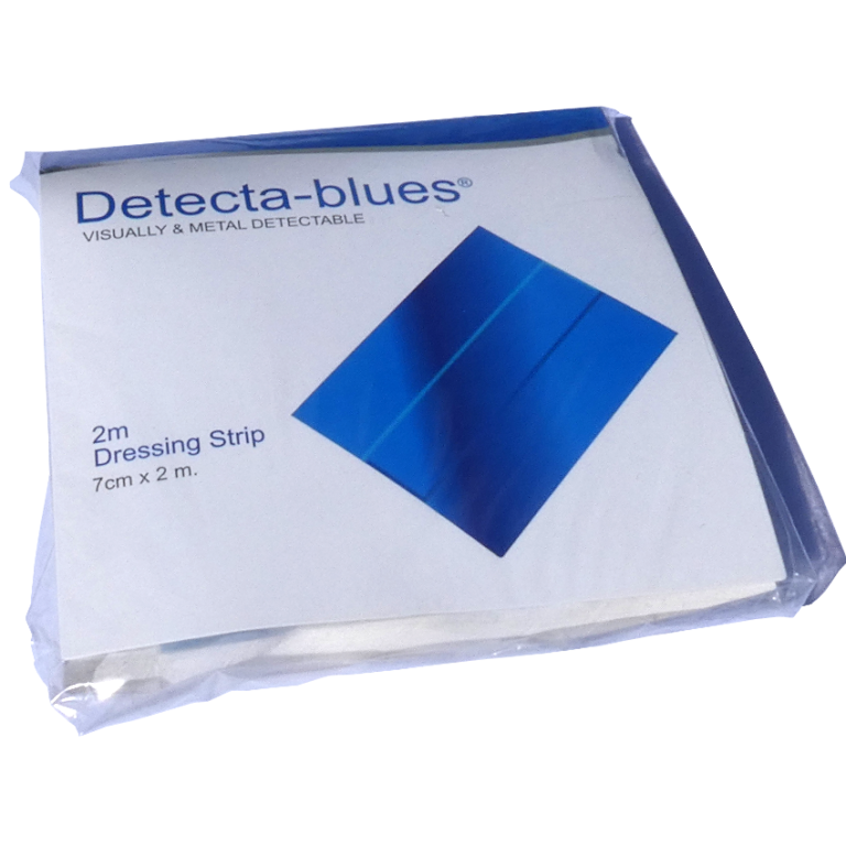 Blue Detectable Standard Plasters, Food Industry Compliant