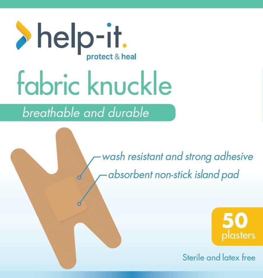 Fabric Shapes Plasters 50 Per Box. Flesh Coloured