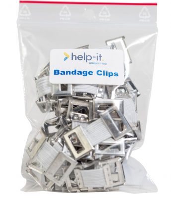 Bandage Clips Pack Of 10 Or 50, An Easy Way To Fasten A Bandage