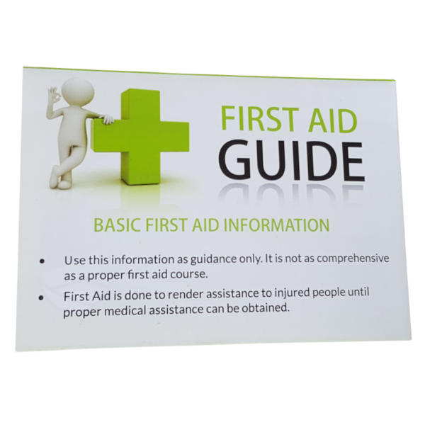 First Aid Tips Booklet A Guide To Help You Get It Right