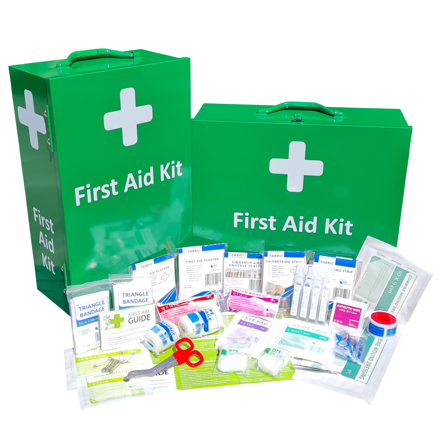 Empty First Aid Containers, You Can Make Up Your Own Kits