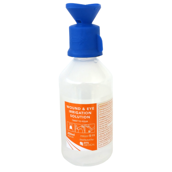 Eye Wash Bottle 100ml, 250ml, 500ml, Prefilled With Saline
