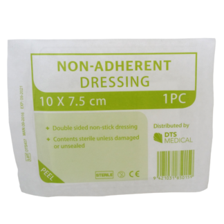 Dressings Non Adherent, 7.5cm x 10cm and 5cm x 7.5cm